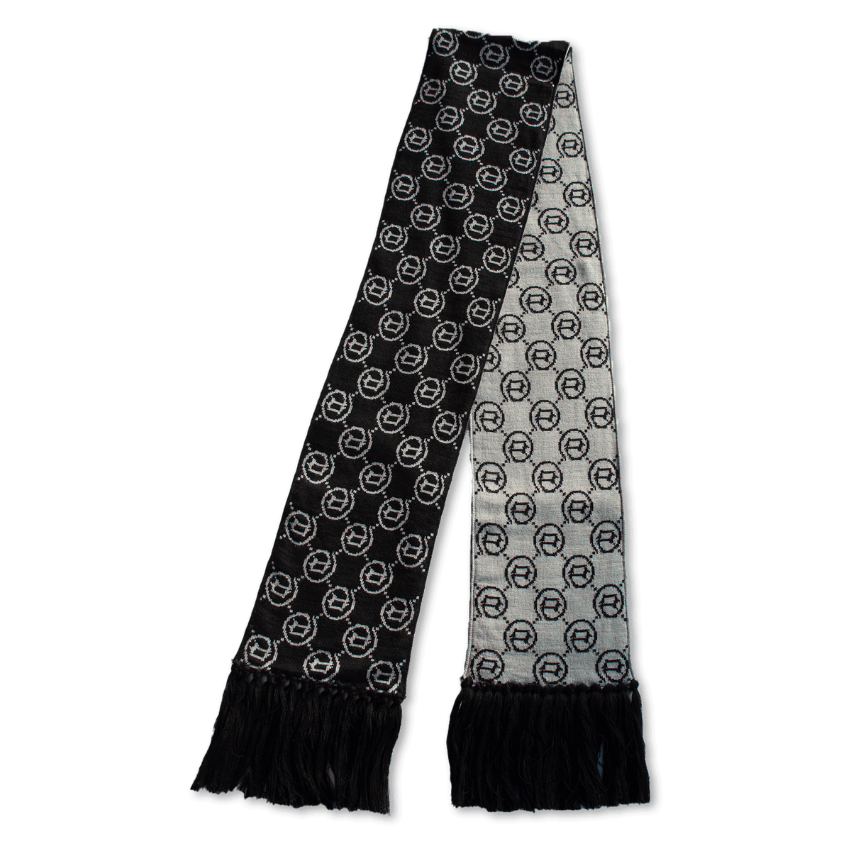 Two-Tone Monogram Scarf – All@Once